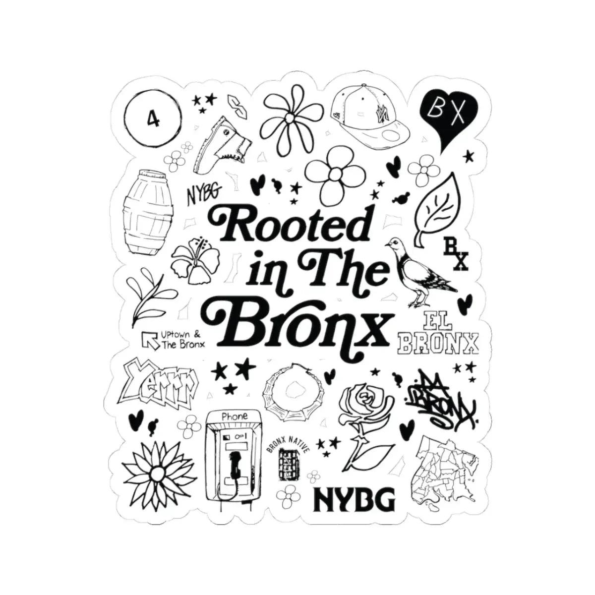 Bronx Culture Full Kiss-Cut Sticker – Bronx Native Shop