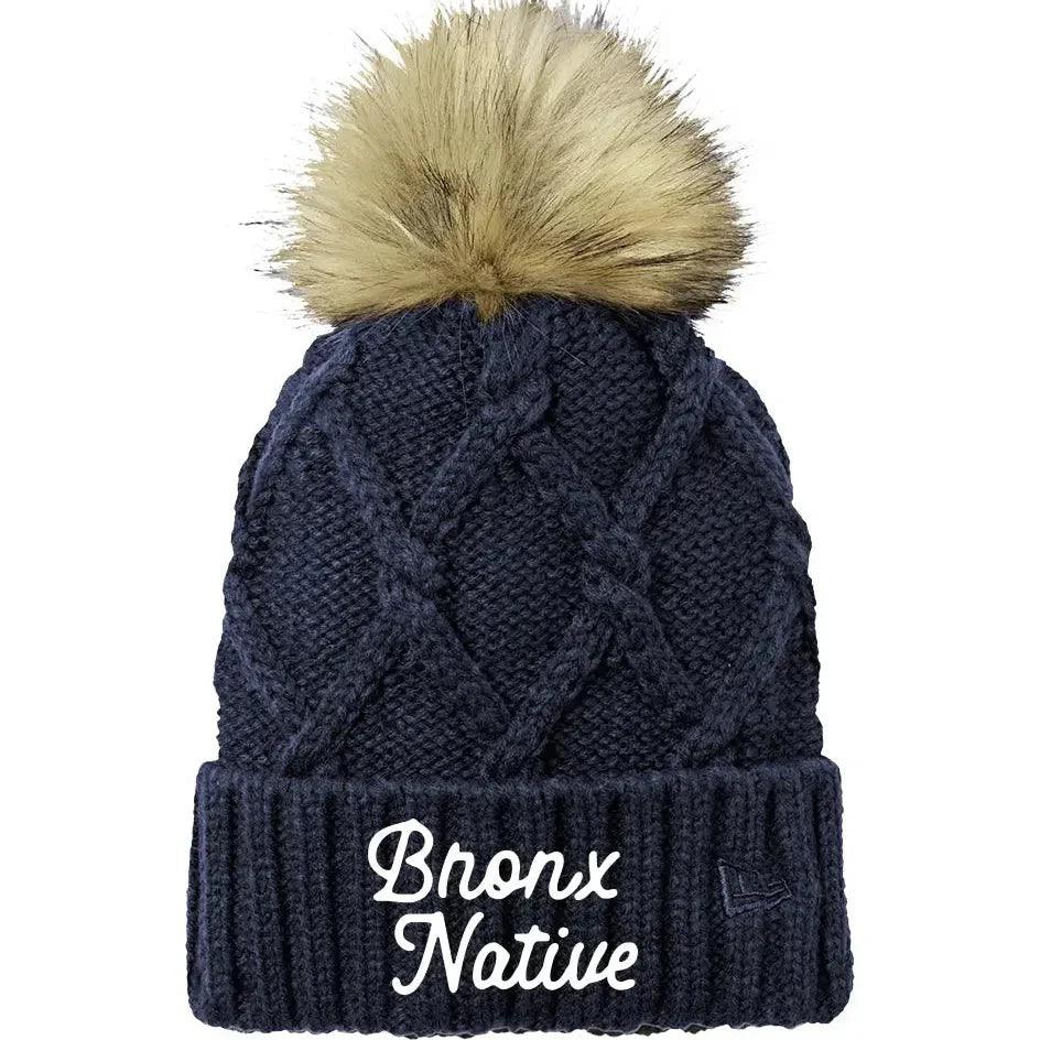 Classy Faux Fur Pom Beanie | Bronx Native – Bronx Native Shop