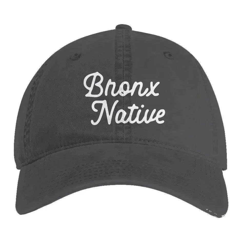 Bronx Native Faded Cap – Classic Embroidered Streetwear Hat – Bronx ...