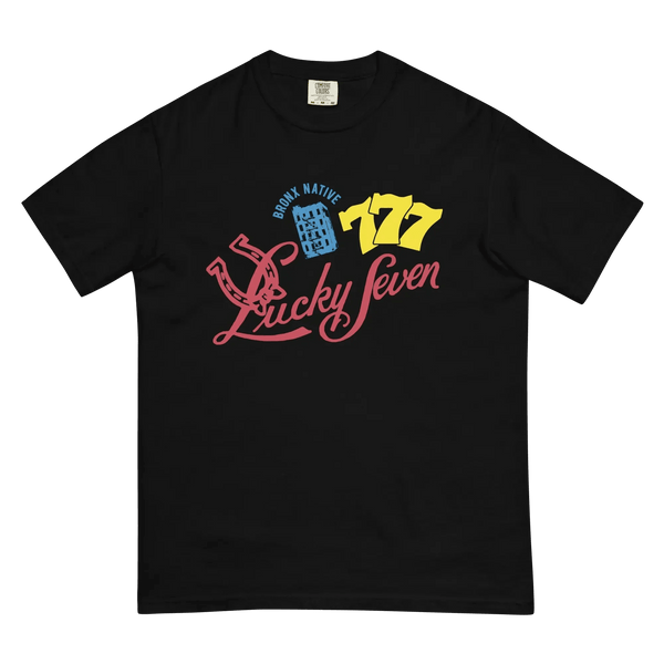Bronx Lucky 7 Garment-Dyed T-Shirt – Bronx Native Shop
