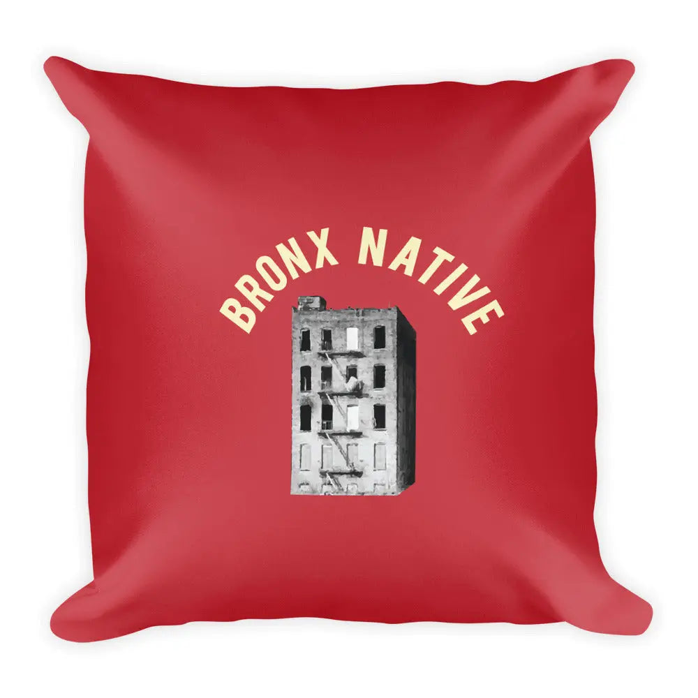Bronx Native Logo Pillow – Bronx Native Shop